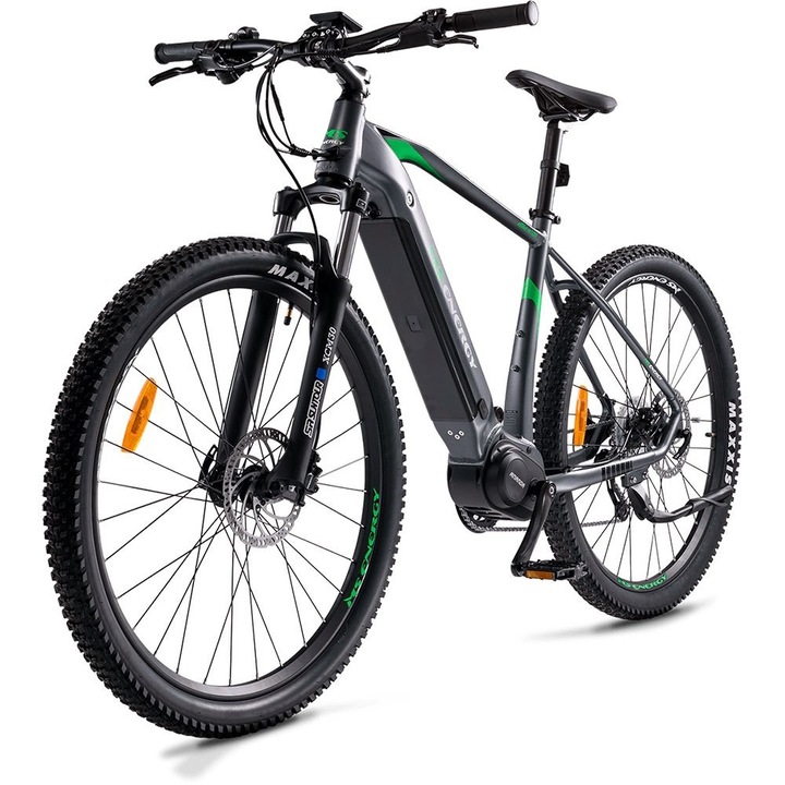 Bicicleta electrica Ms Energy M100, motor central Ananda 250W, 36V cu ...