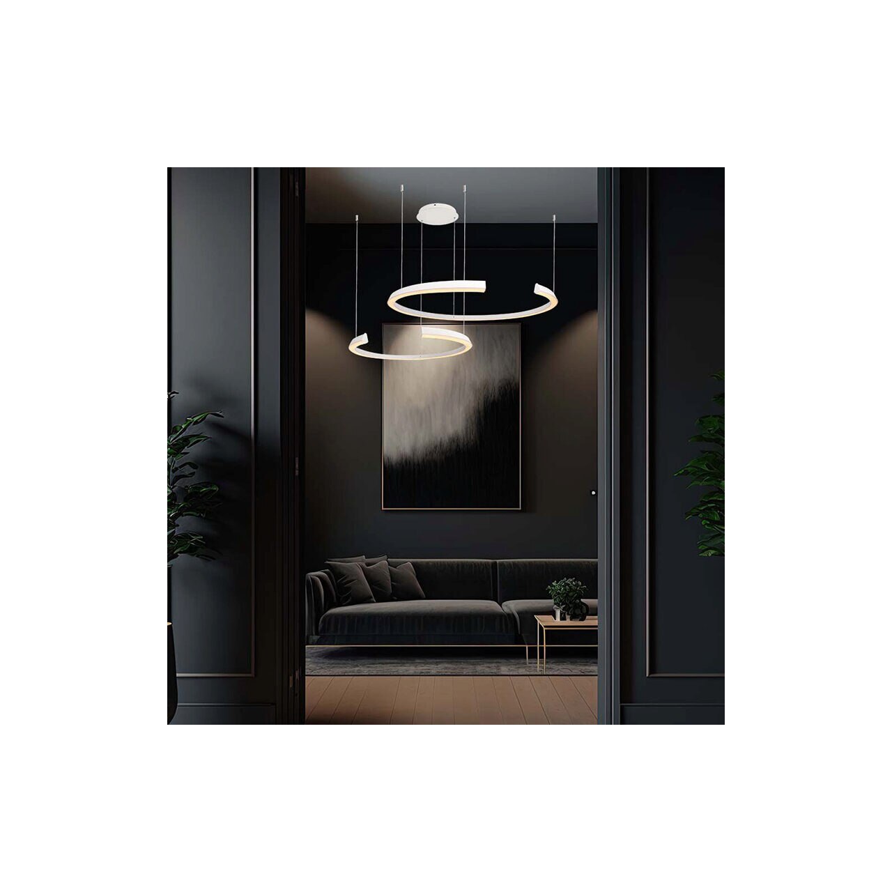 Candelabru led 50W, Dimabil, Lumina neutra 4000K, 1100 x 800 x 1200 mm ...