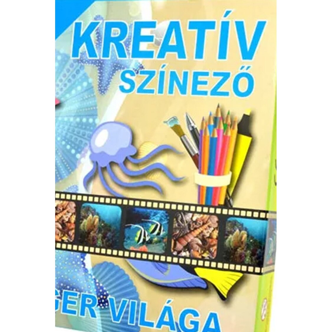 Set de colorat, Colorate creativa Lumea marii, 60 de desene in limba ...