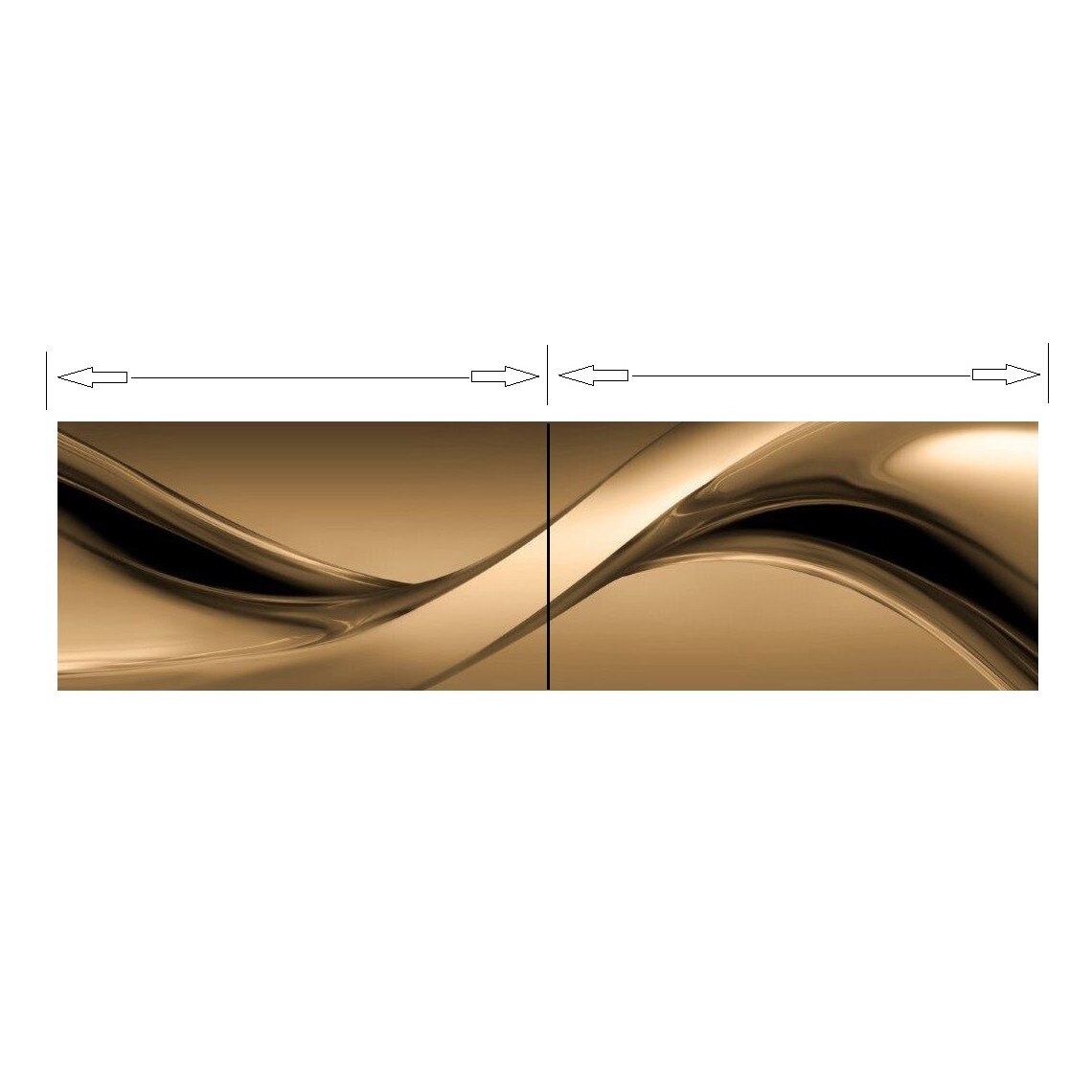 Set 2 panouri sticla bucatarie, Decorativ, Anti-stropi, Sticla ...