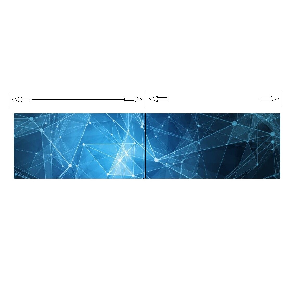 Set 2 panouri sticla bucatarie, Decorativ, Anti-stropi, Sticla ...