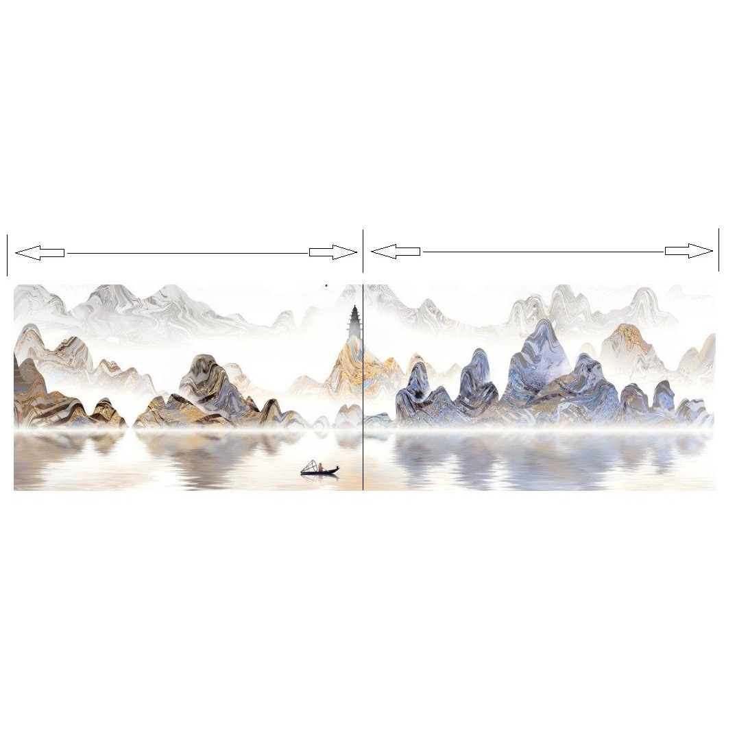 Set 2 panouri sticla bucatarie, Decorativ, Anti-stropi, Sticla ...