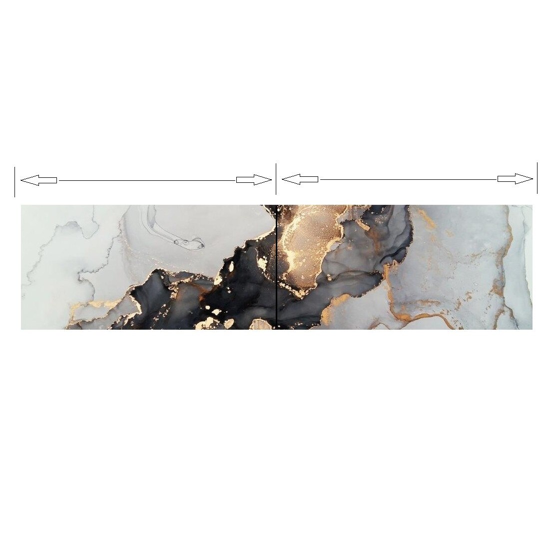 Set 2 panouri sticla bucatarie, Decorativ, Anti-stropi, Sticla ...