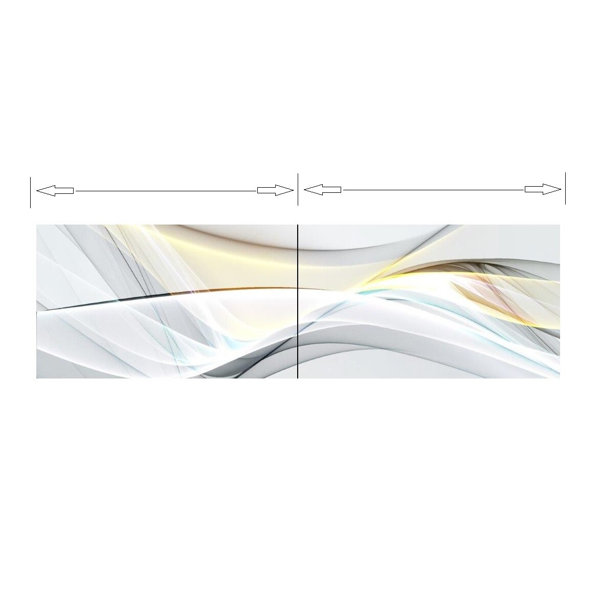 Set 2 panouri sticla bucatarie, Decorativ, Anti-stropi, Sticla ...