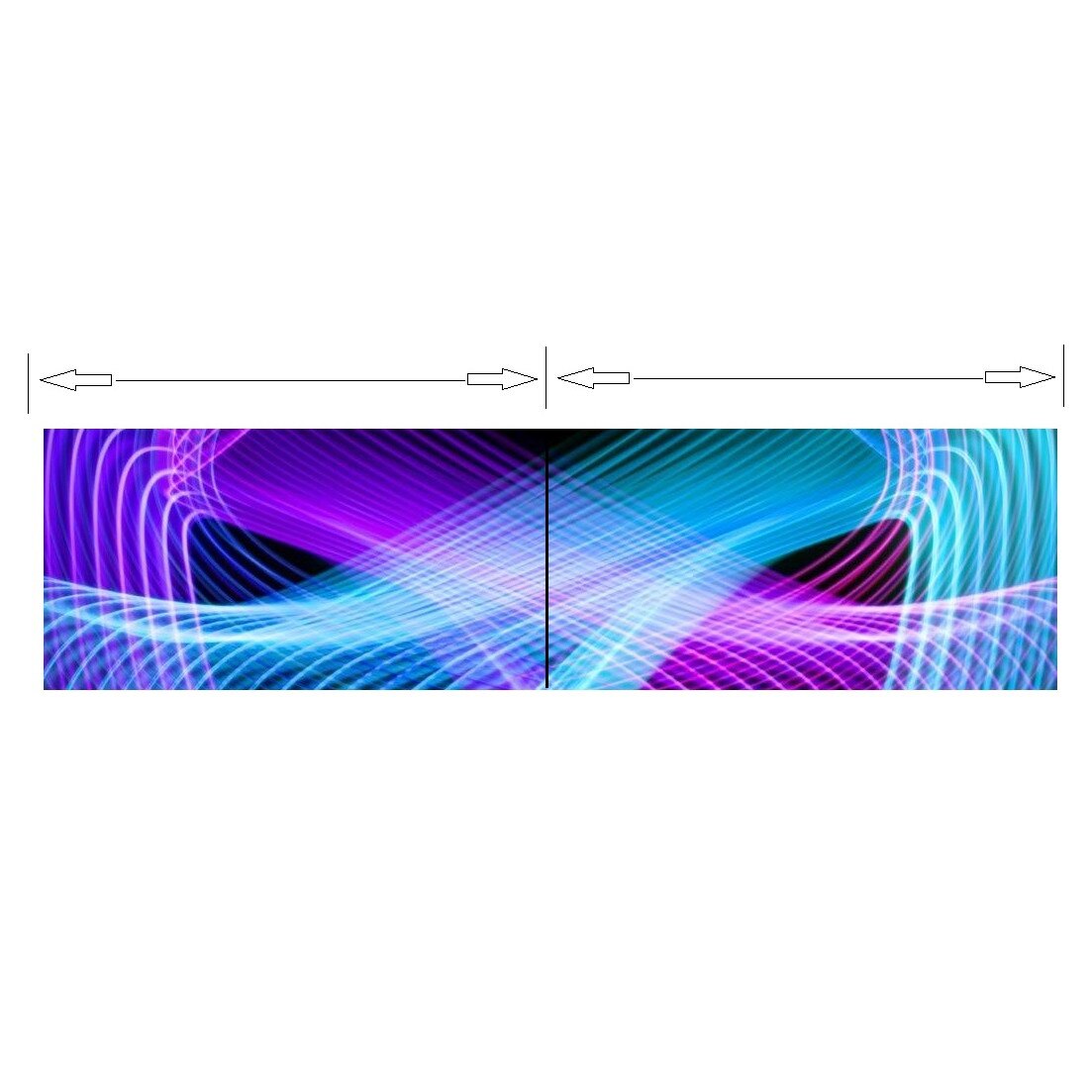 Set 2 panouri sticla bucatarie, Decorativ, Anti-stropi, Sticla ...