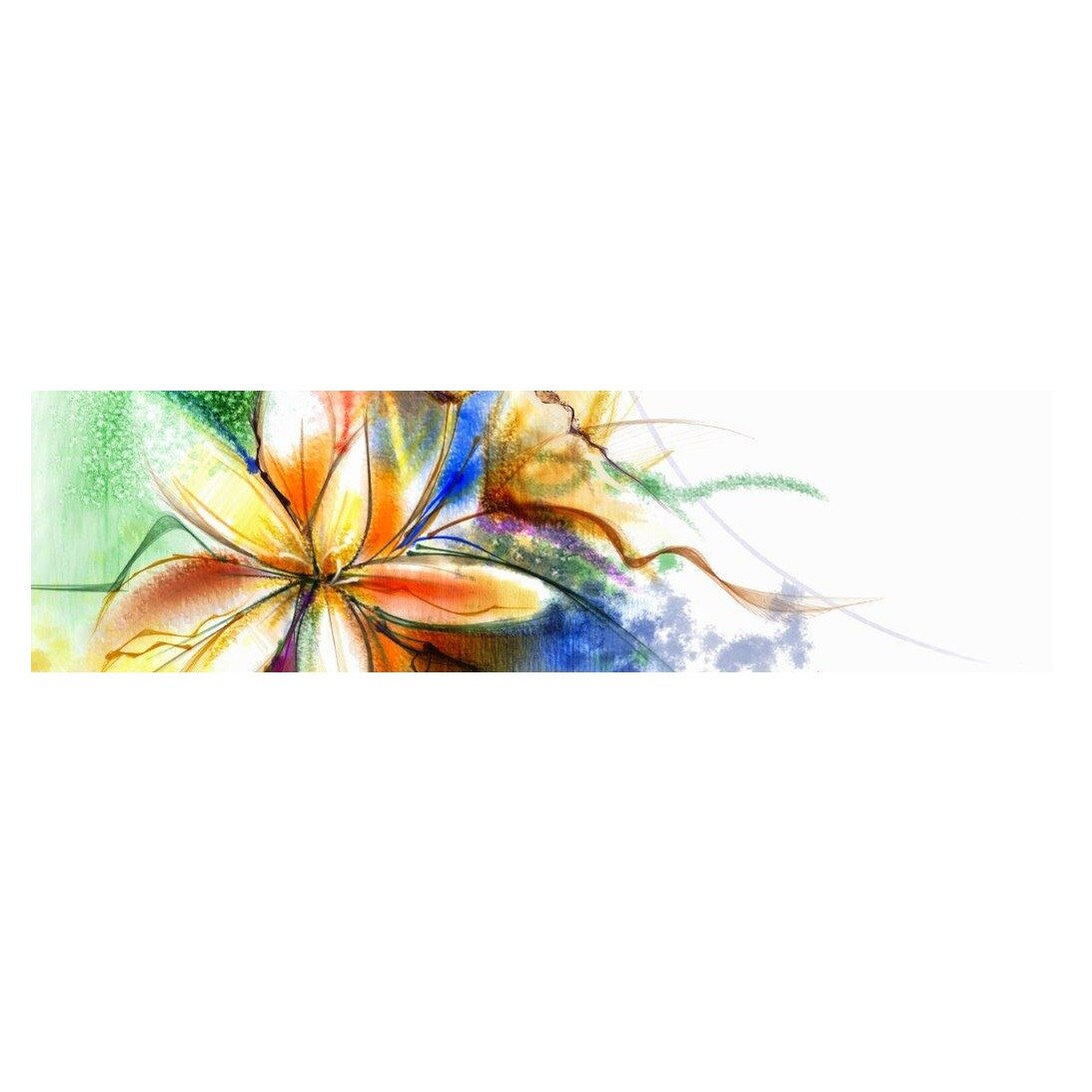 Set 2 panouri sticla bucatarie, Decorativ, Anti-stropi, Sticla ...