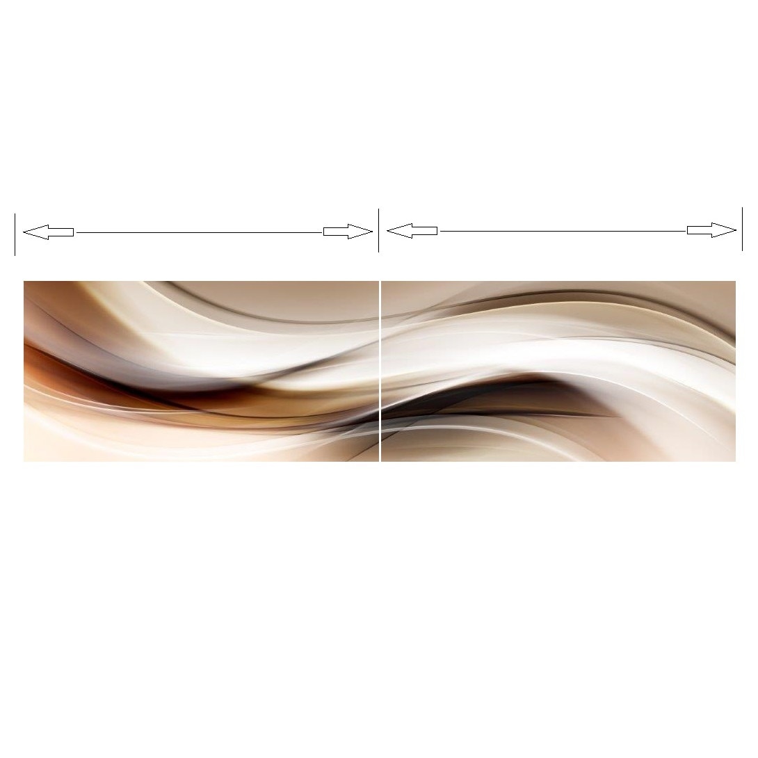 Set 2 panouri sticla bucatarie, Decorativ, Anti-stropi, Sticla ...