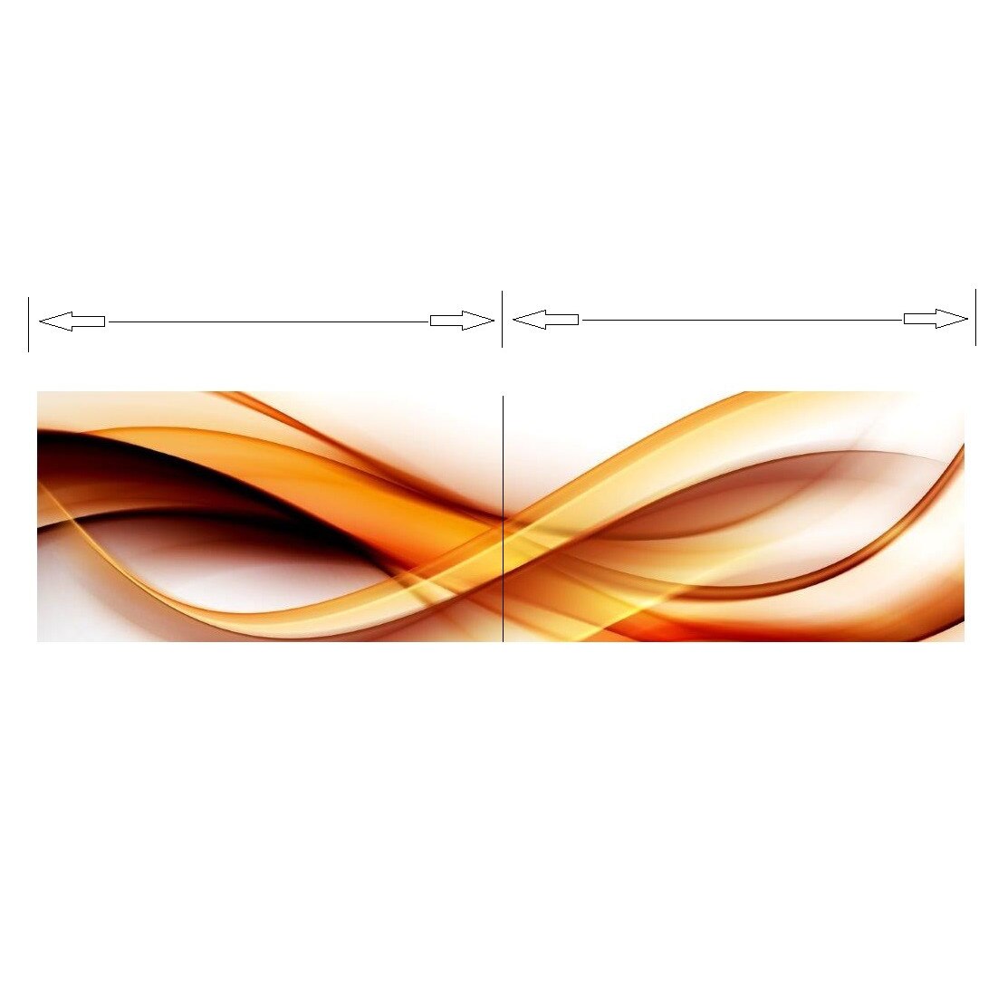 Set 2 panouri sticla bucatarie, Decorativ, Anti-stropi, Sticla ...