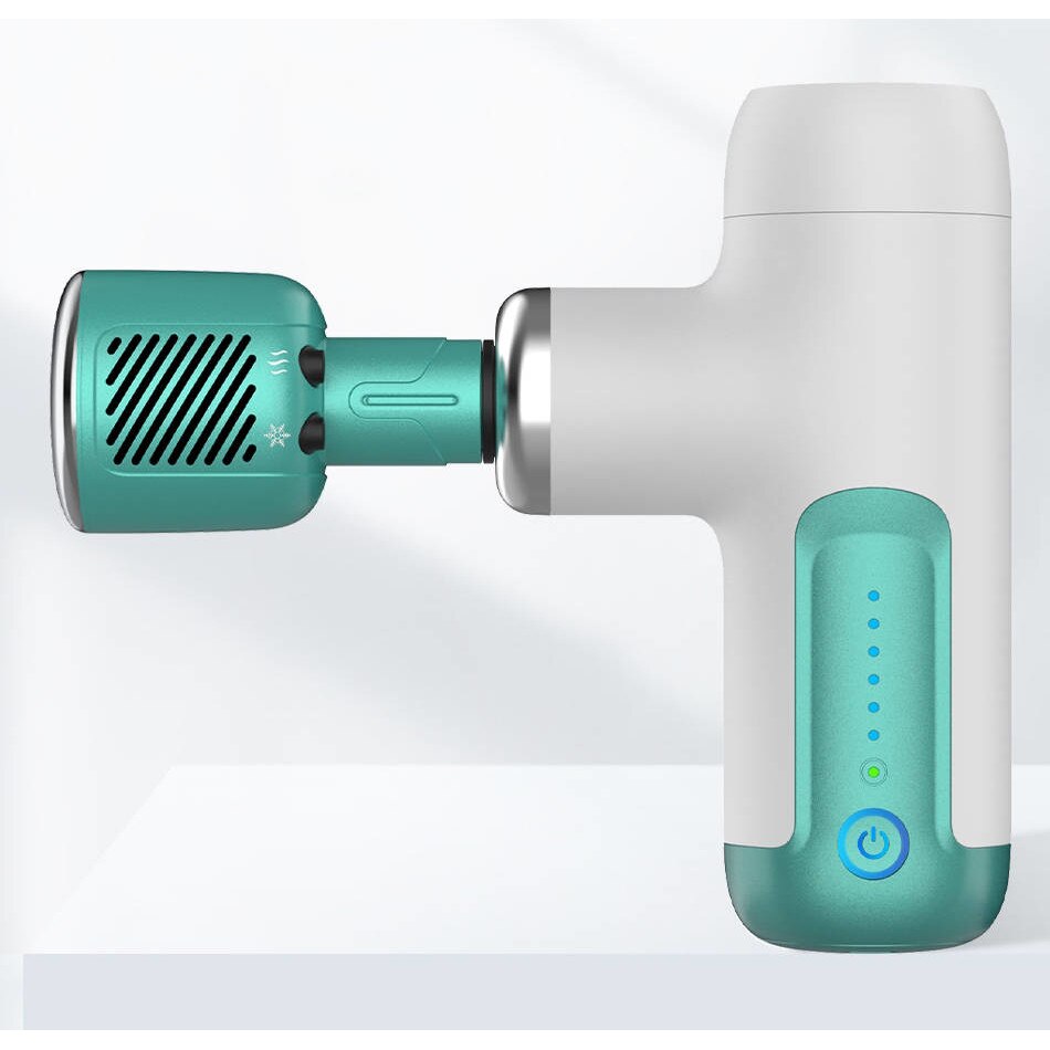 Aparat Pentru Masaj Profesional Hot & Cold, Tip Mini Gun, 5 Capete, 6 ...