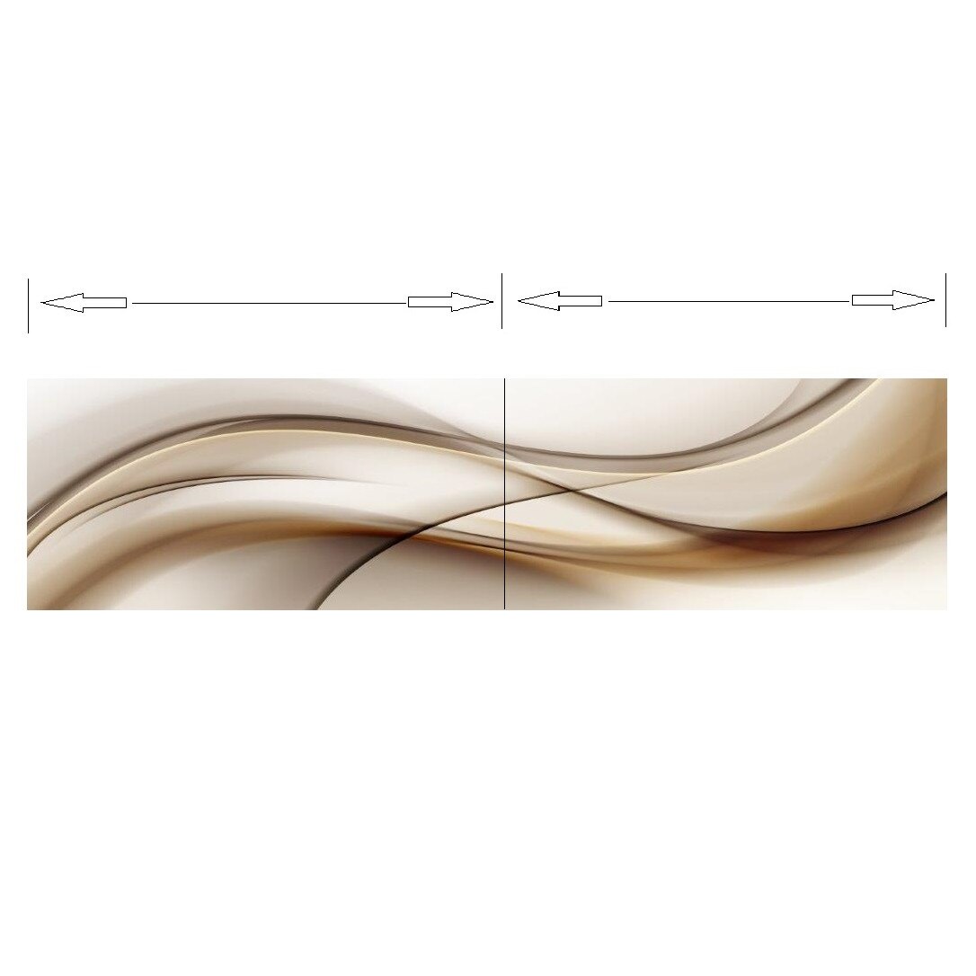 Set 2 panouri sticla bucatarie, Decorativ, Anti-stropi, Sticla ...