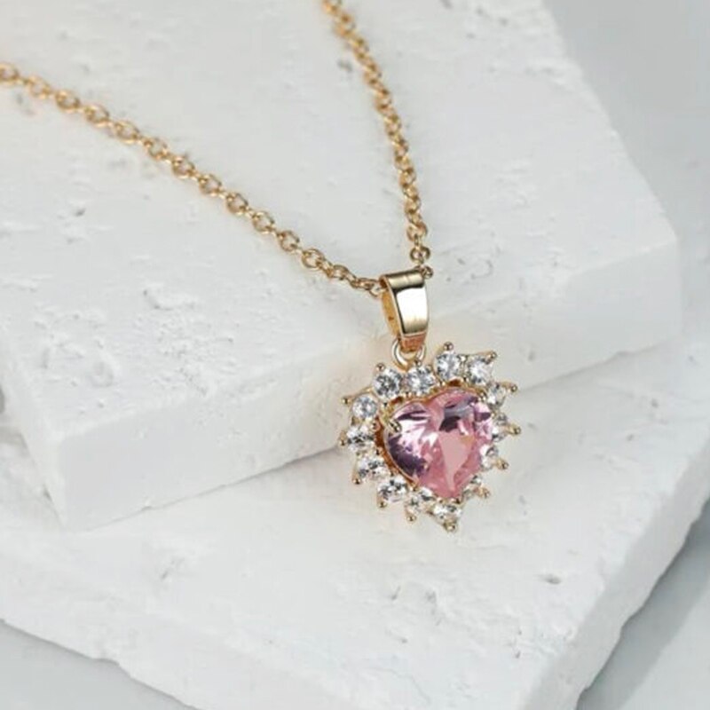 Lant dama, pandantiv cu inimioara, model delicat, tematica fashion love ...