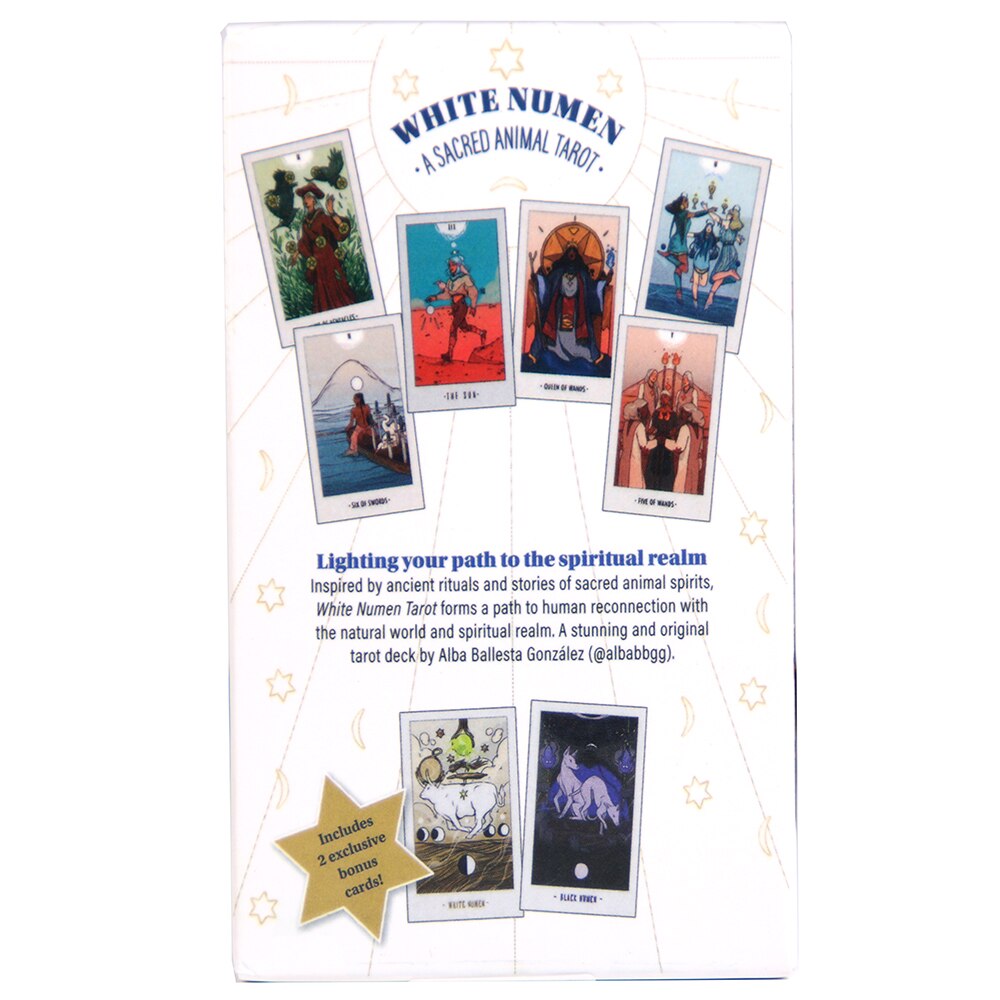 Карти Таро Liminal 11 White Numen: A Sacred Animal Tarot, AlbaBG - eMAG.bg