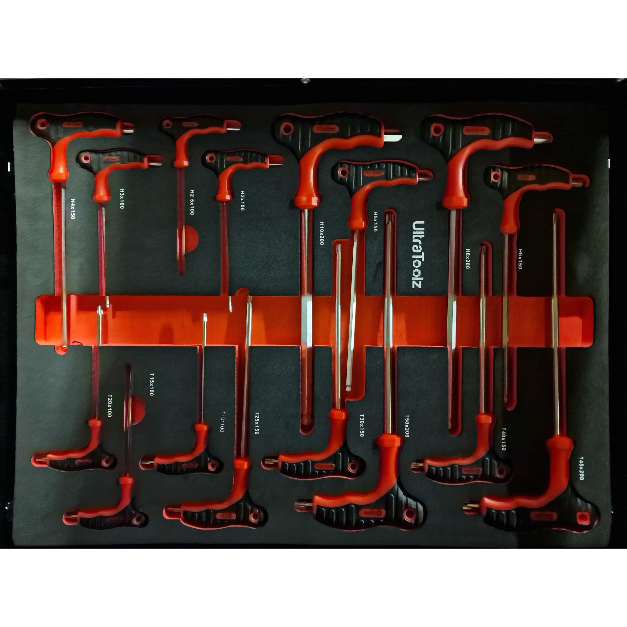 Dulap metalic cu scule, ultra, pe roti, blocabil, 7 sertare, negru ...