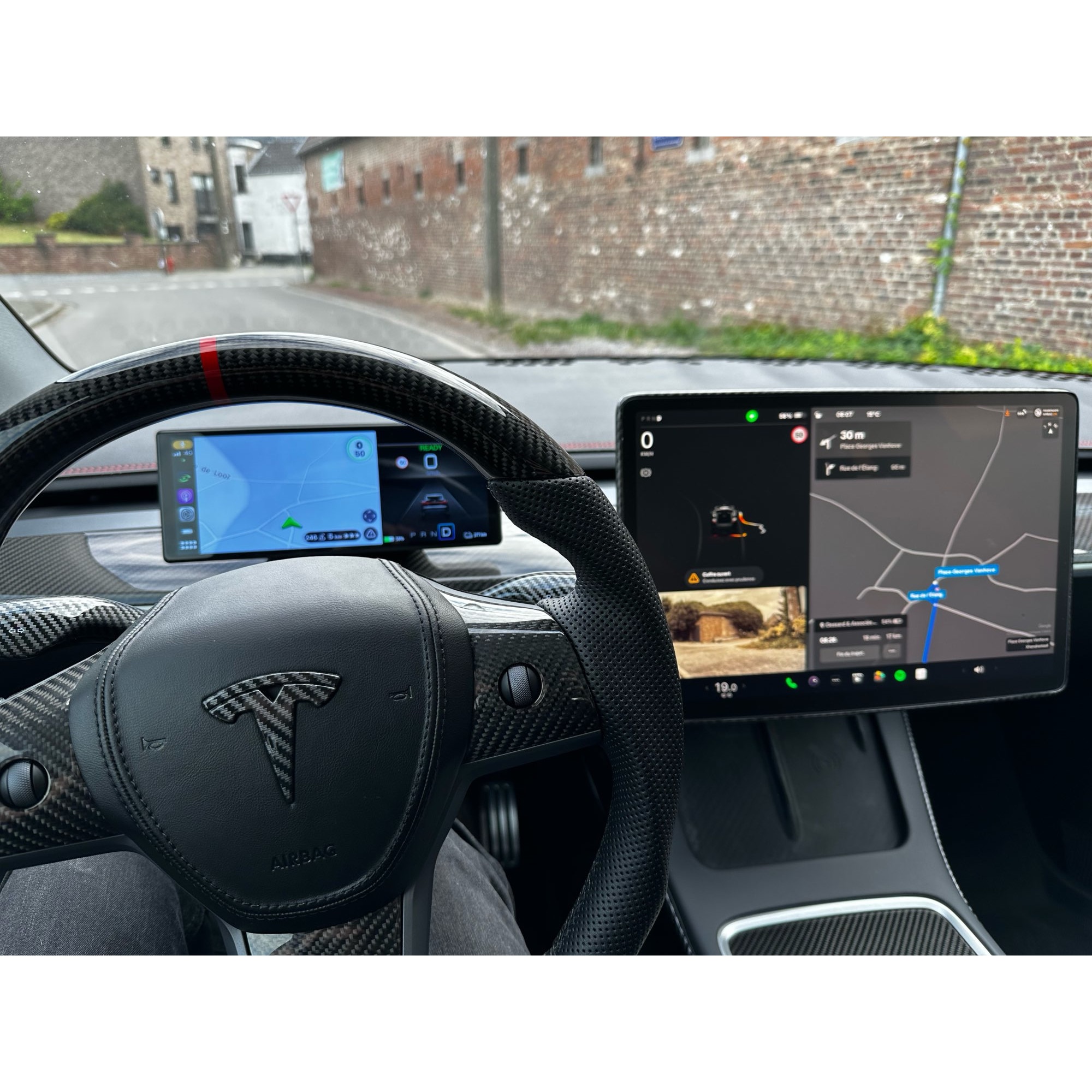 Navigatie Dashboard Headup Display pentru Tesla Model 3 si Tesla Model ...