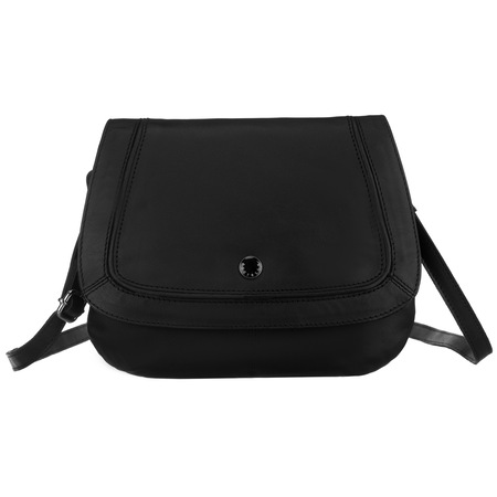 Geanta de mana dama, crossbody, piele naturala, neagra, Peterson, ptn ...