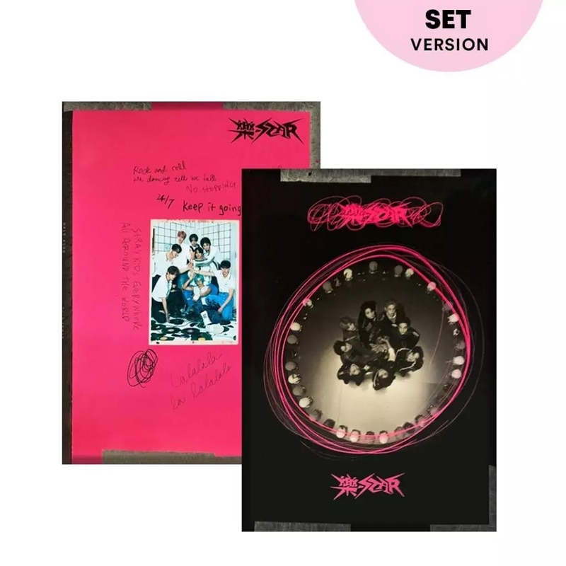 Stray Kids - RockStar („Rock” si „Roll” doua versiuni pachet set) - eMAG.ro