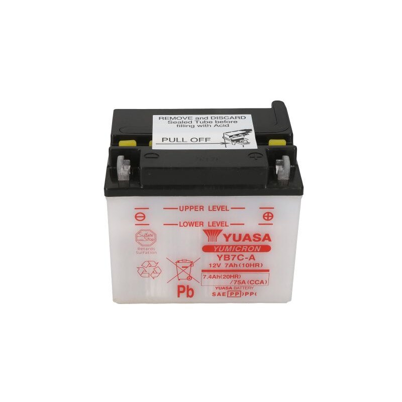 Акумулатор моторна шейна, мотоциклет, атв, YUASA 12V 8Ah 124A ...