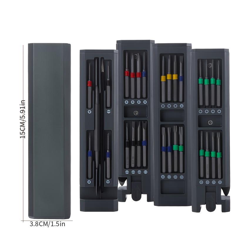Set de mini surubelnite de precizie, Begleri, 31 in 1, Gri - eMAG.ro