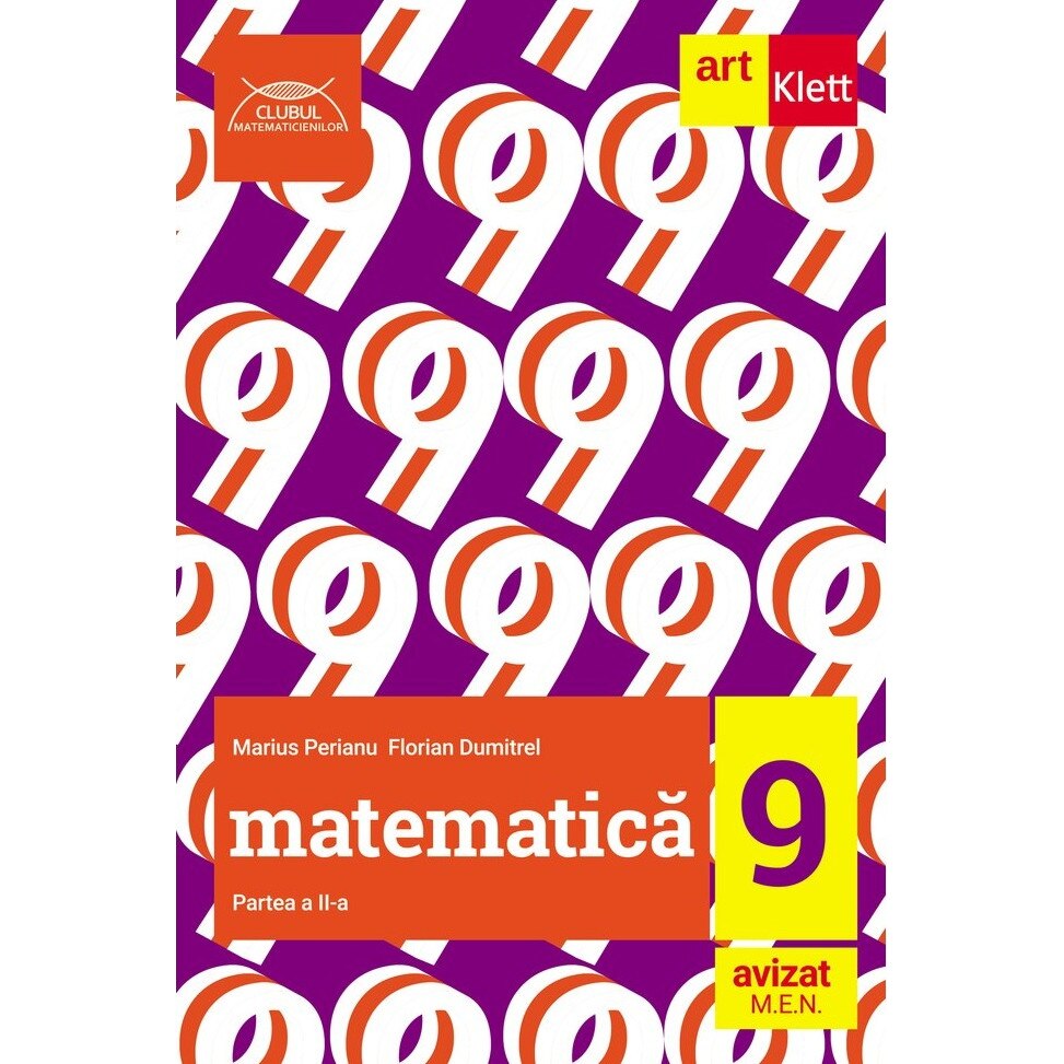 Matematica clasa a IX-a partea a II-a Clubul matematicienilor - Marius Perianu - eMAG.ro