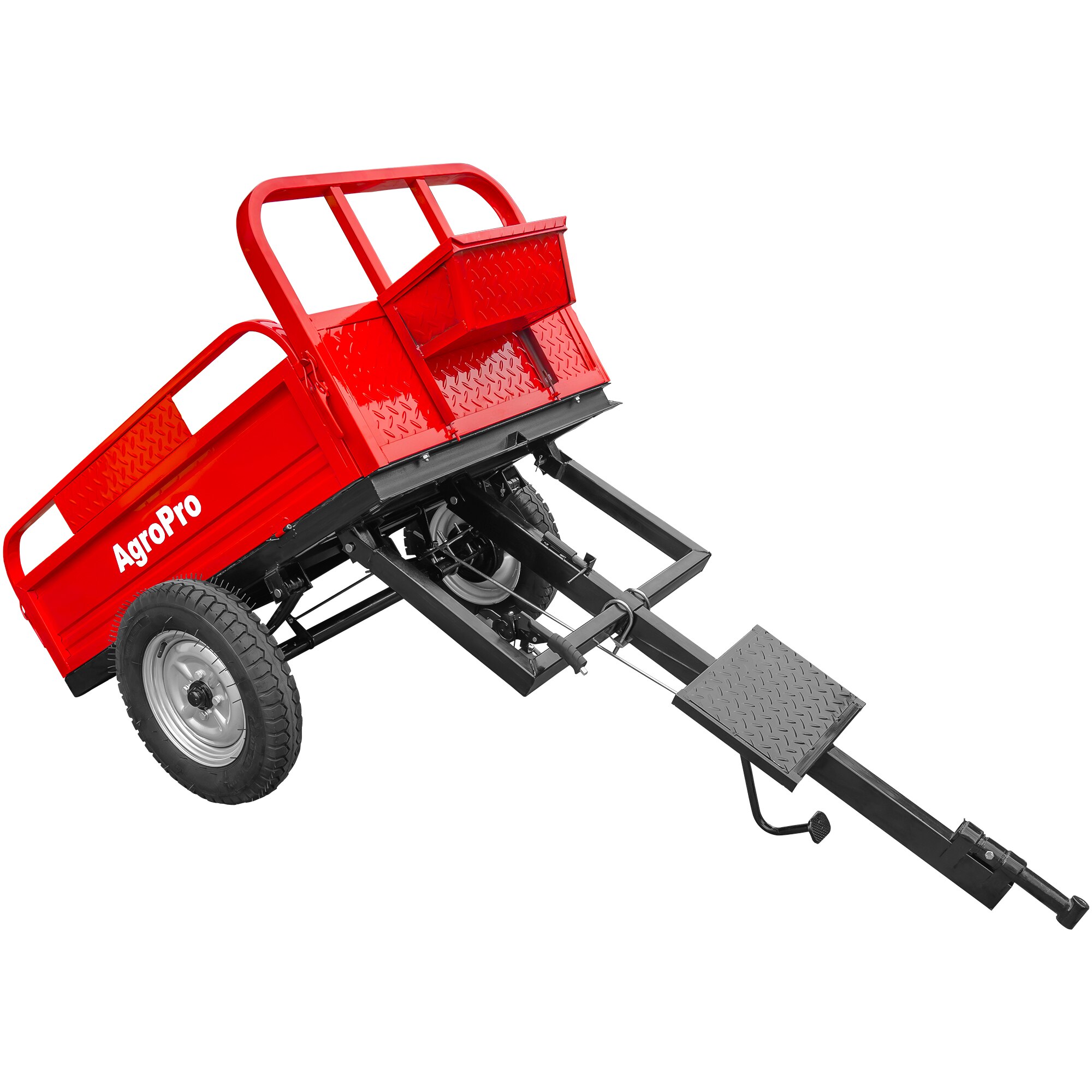 Remorca AgroPro REM 700, capacitate max 550 kg, roti 5.00-12 ...