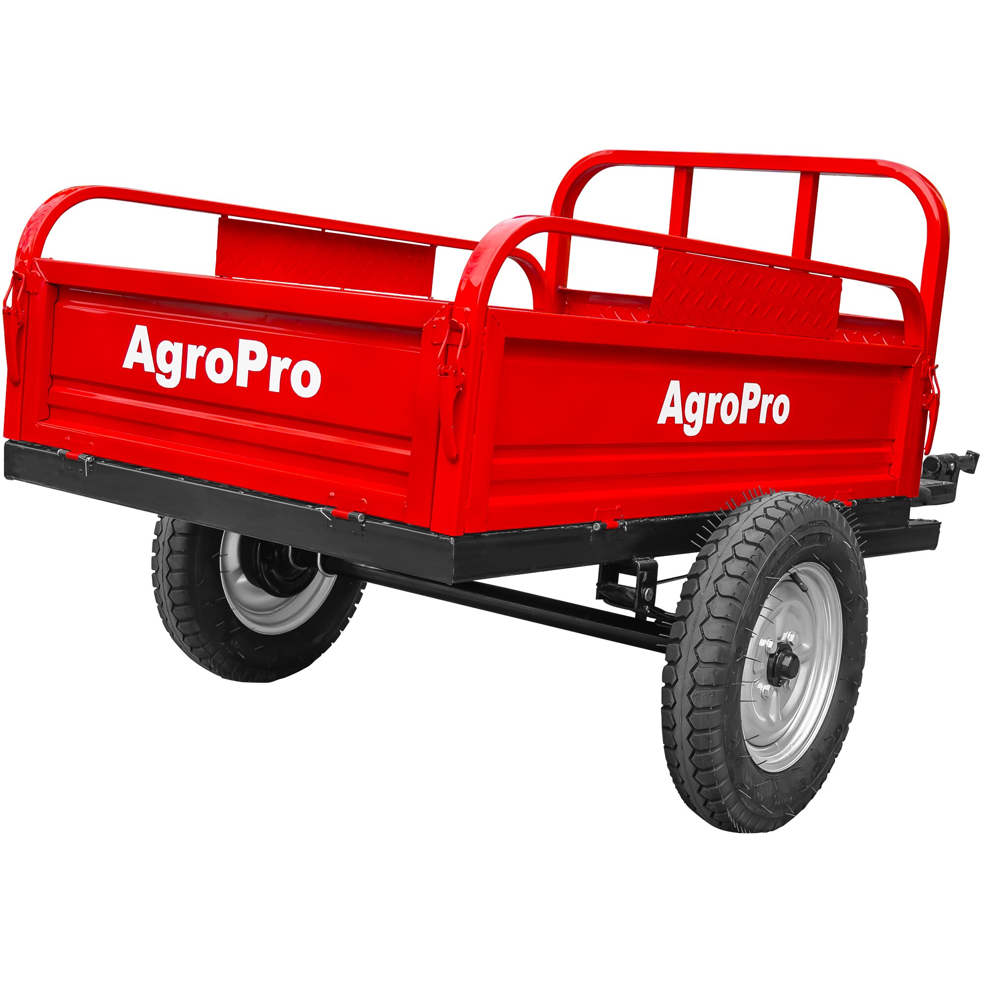 Remorca AgroPro REM 700, capacitate max 550 kg, roti 5.00-12 ...
