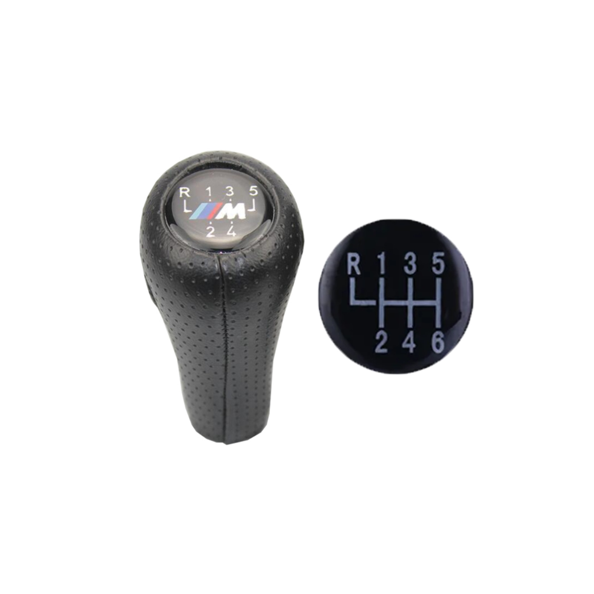 Schimbator viteze nuca, Piele, Pentru BMW 1 3 E30 E36 E46 E90 E91 E92 E93 E81 E82 E87 E88, Negru ...