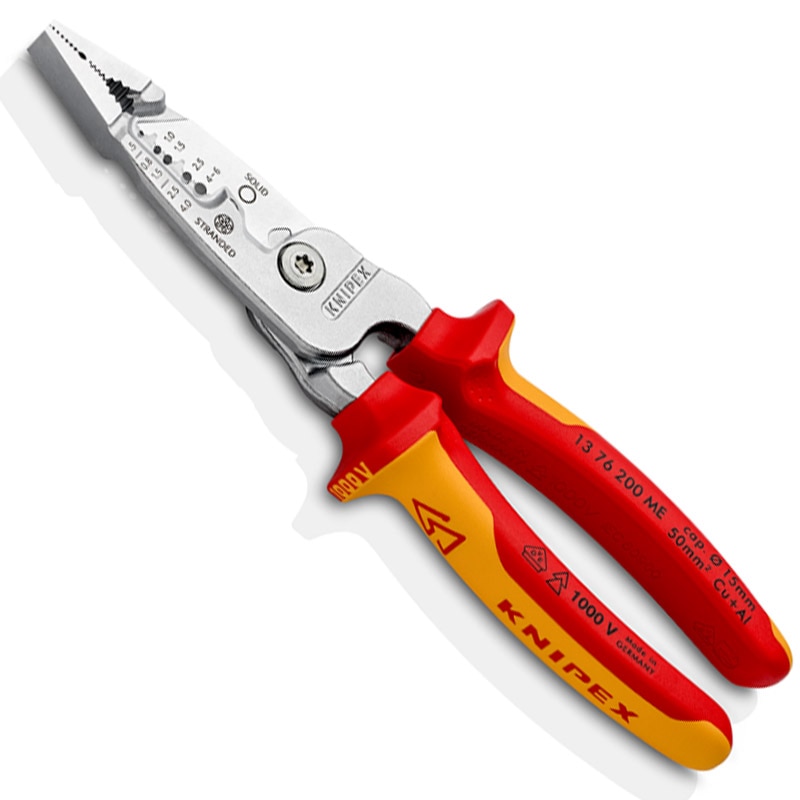 Cleste multifunctional pentru dezizolat VDE 1000V, max. Ø 2.8 mm ...