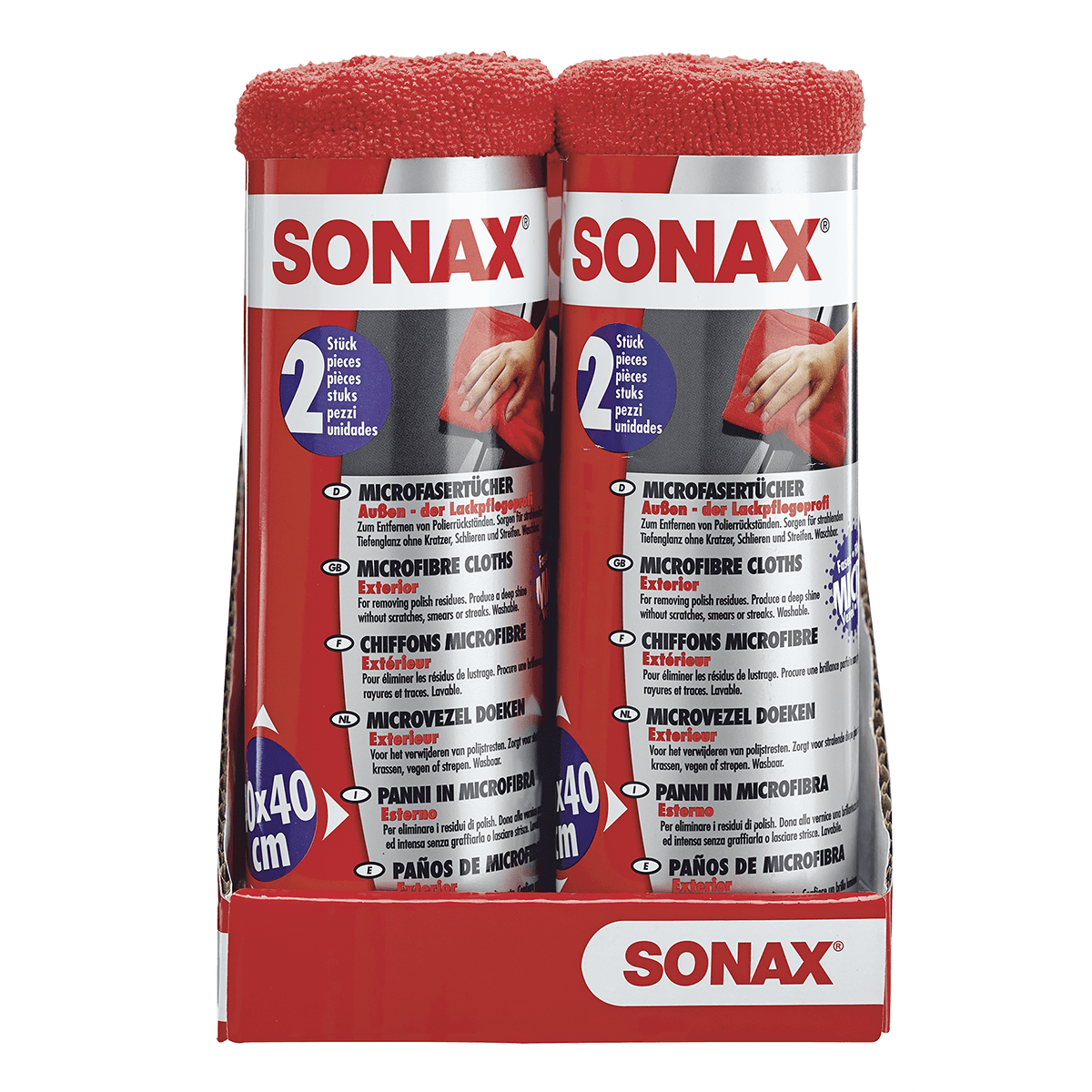 Set 3 x 2 Lavete pentru Suprafete Exterioare, Sonax - eMAG.ro