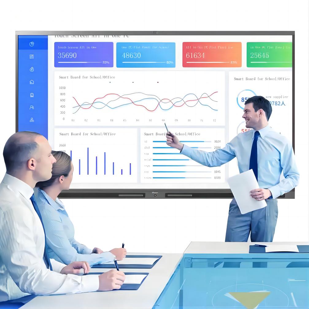 Interactive screen STBOARD HJ-TD65,65-inch smart display, Dual system ...