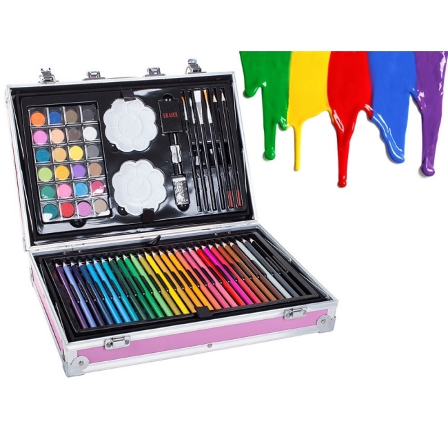 Set complet desen si pictura CLASStitude, 145 piese, creioane, markere ...