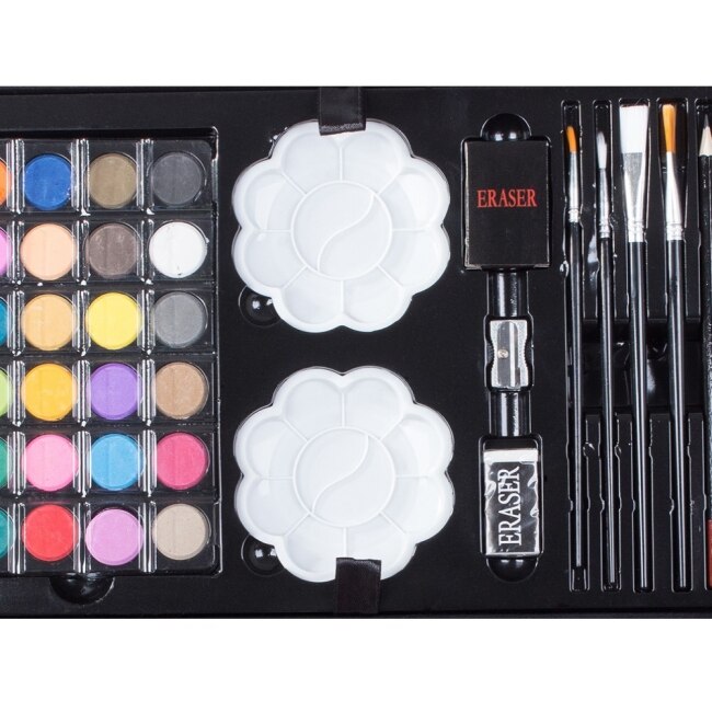 Set complet desen si pictura CLASStitude, 145 piese, creioane, markere ...