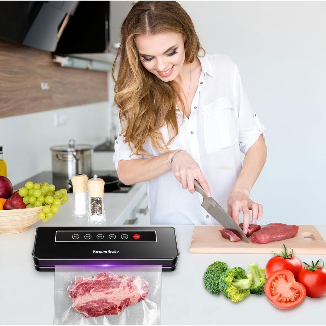 Aparat Profesional de vidat si sigilat alimente, Touch Control 5 ...