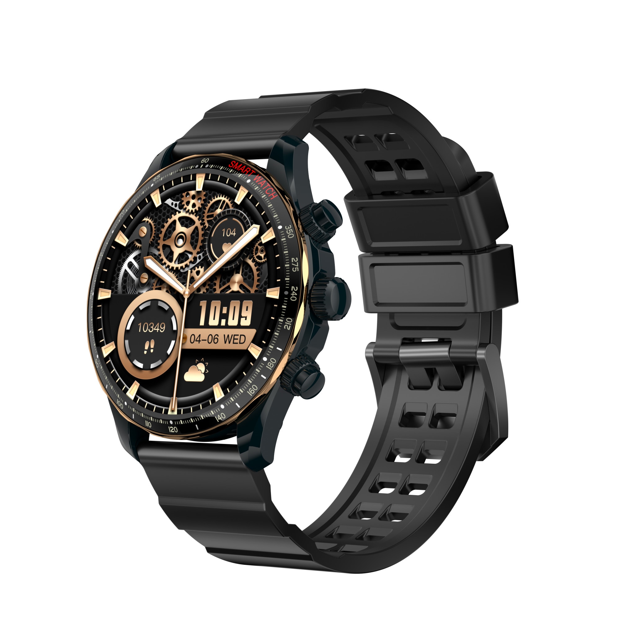 Ceas Smartwatch Barbati TechONE® Y99 Star Pro, AMOLED 1.43 Inch Rotund ...