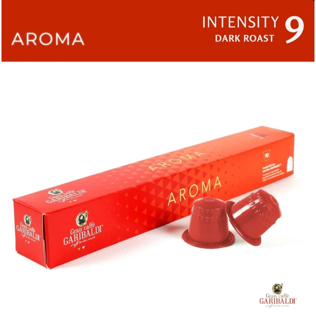 Capsule cafea tub Garibaldi Aroma, 10 buc, compatibile Nespresso - eMAG.ro