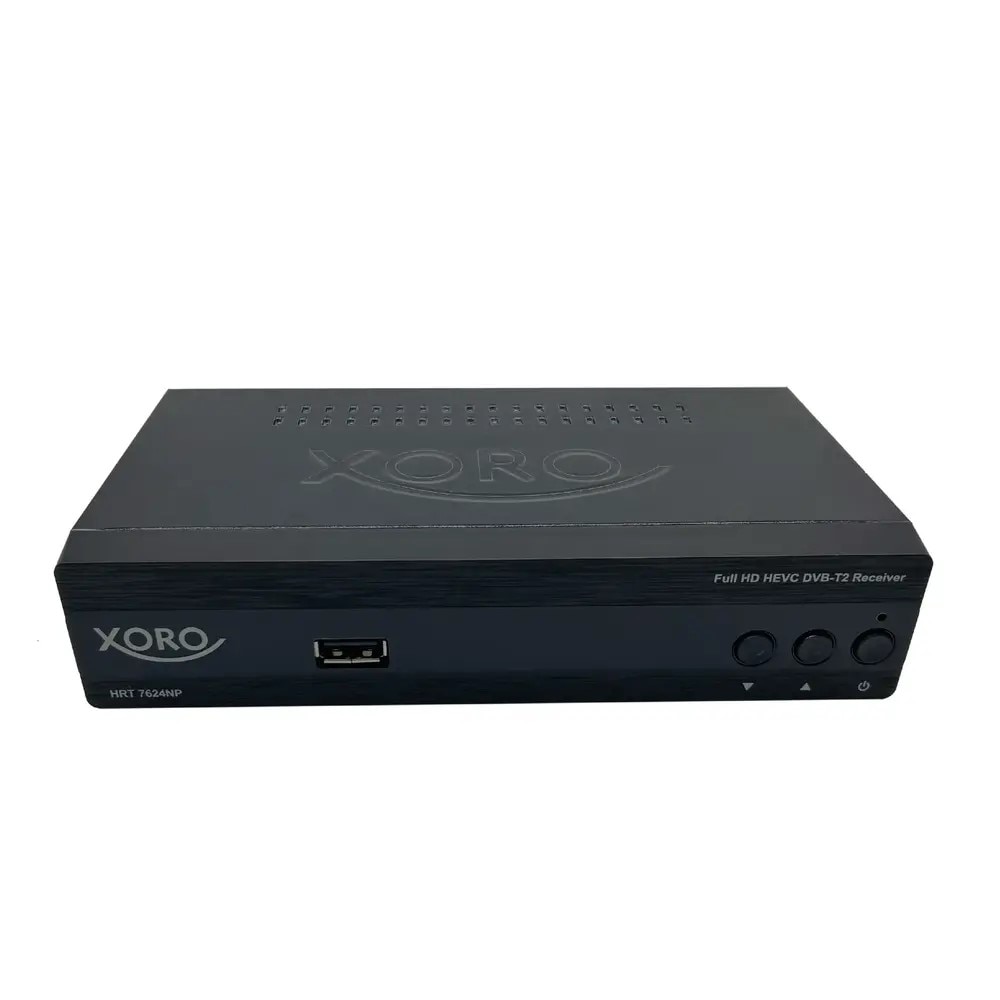 Receptor over-the-air XORO DVB-T/T2 HEVC HRT7624NP - eMAG.ro