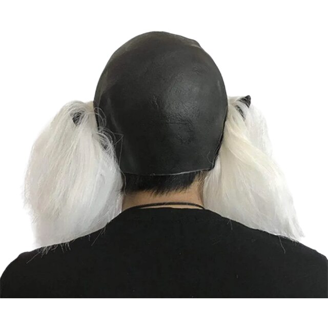 Masca horror Vrajitorul cu Fata Rosie si Par Alb, dupa personajul Scary ...