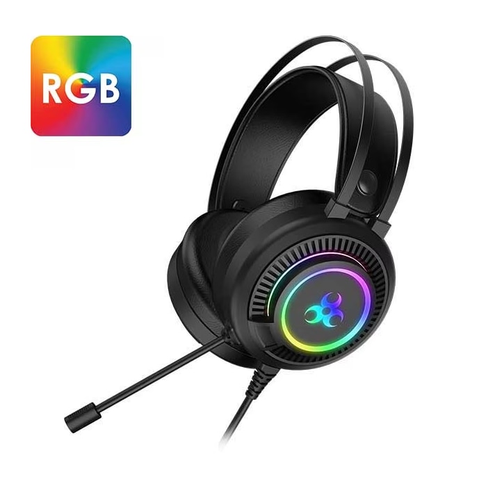 Casti Gaming Reaver, RGB, Microfon, Jack 3.5mm audio, USB - eMAG.ro