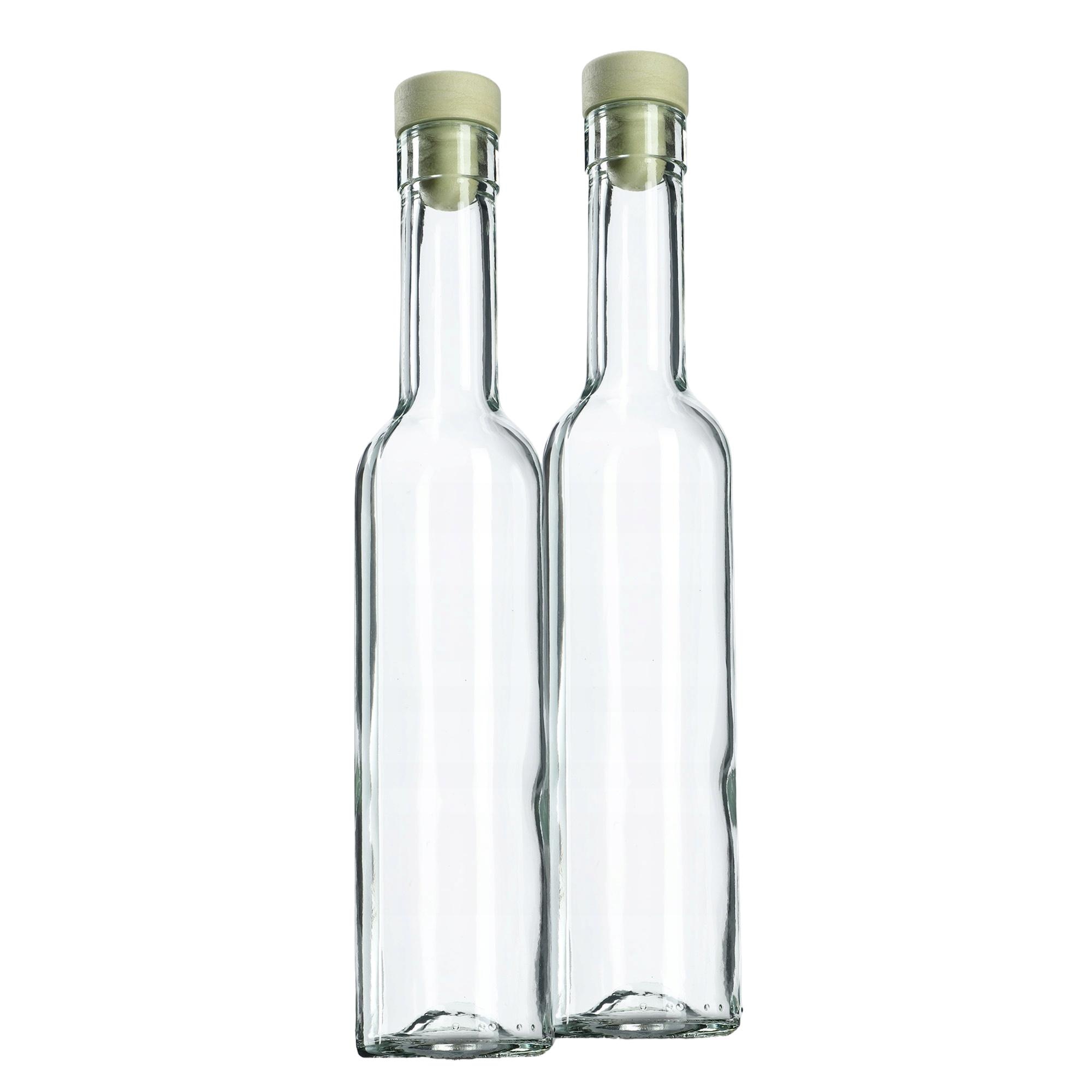 Set 2 Sticle cu capac, KADAX, Transparent, 250ml - eMAG.ro