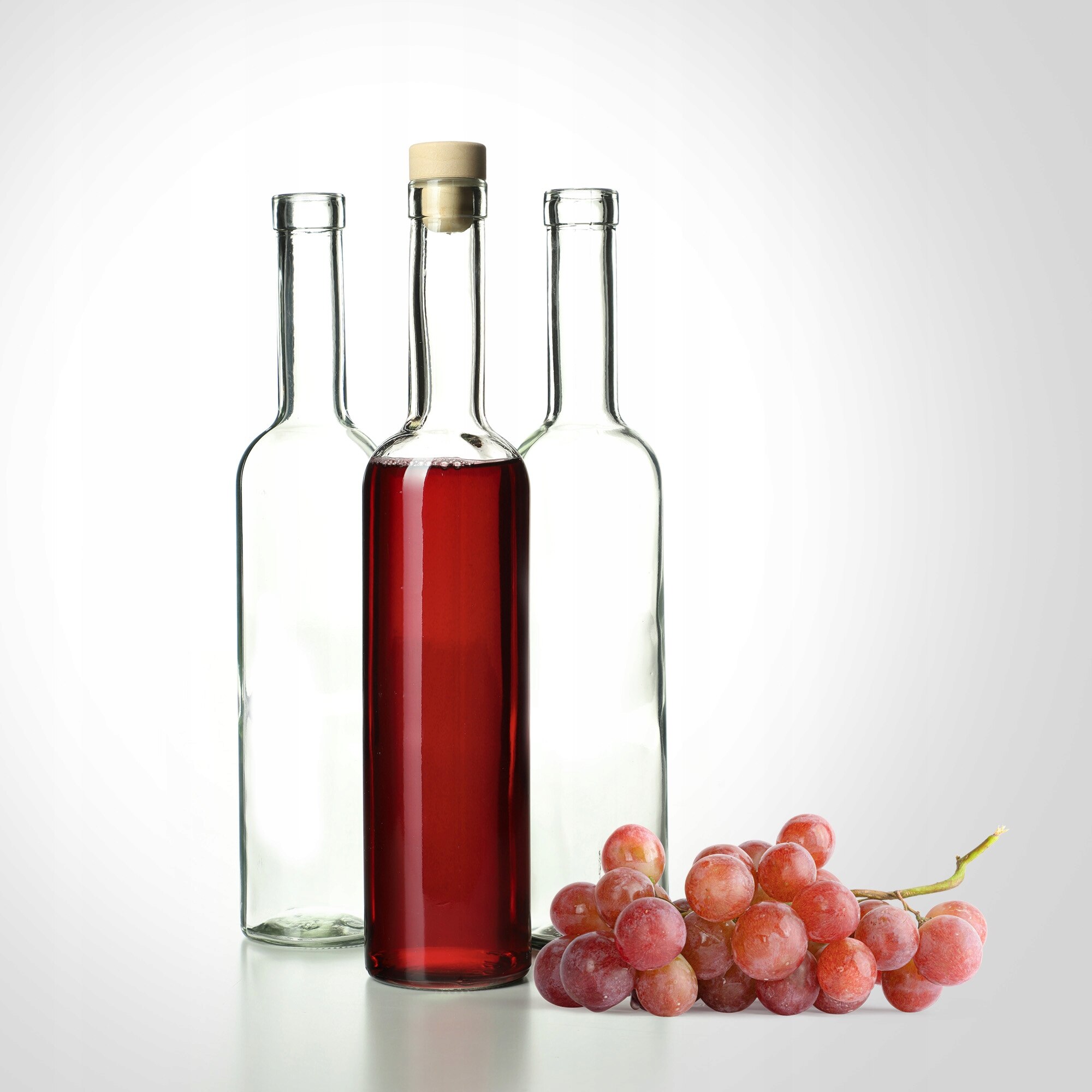 Set 8 Sticle cu capac, KADAX, Transparent, 500ml - eMAG.ro