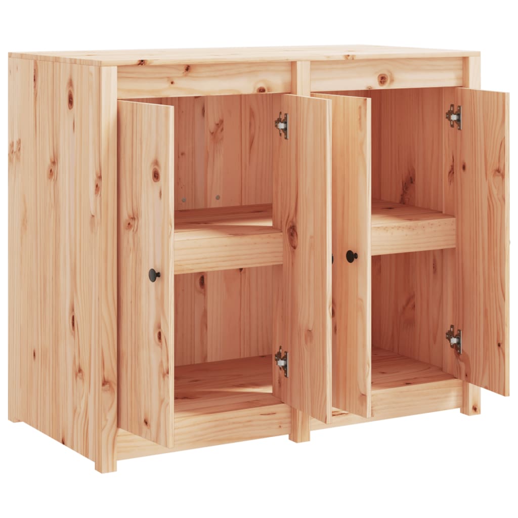Dulap de bucatarie de exterior vidaXL, lemn masiv de pin, 106 x 55 x 92 ...