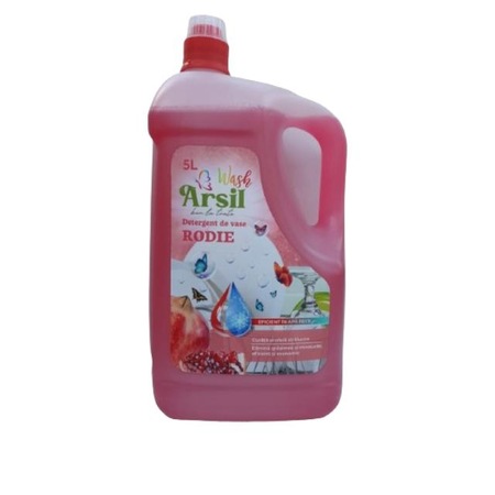 Detergent de vase, Arsil Wash, rodie, 5l - eMAG.ro