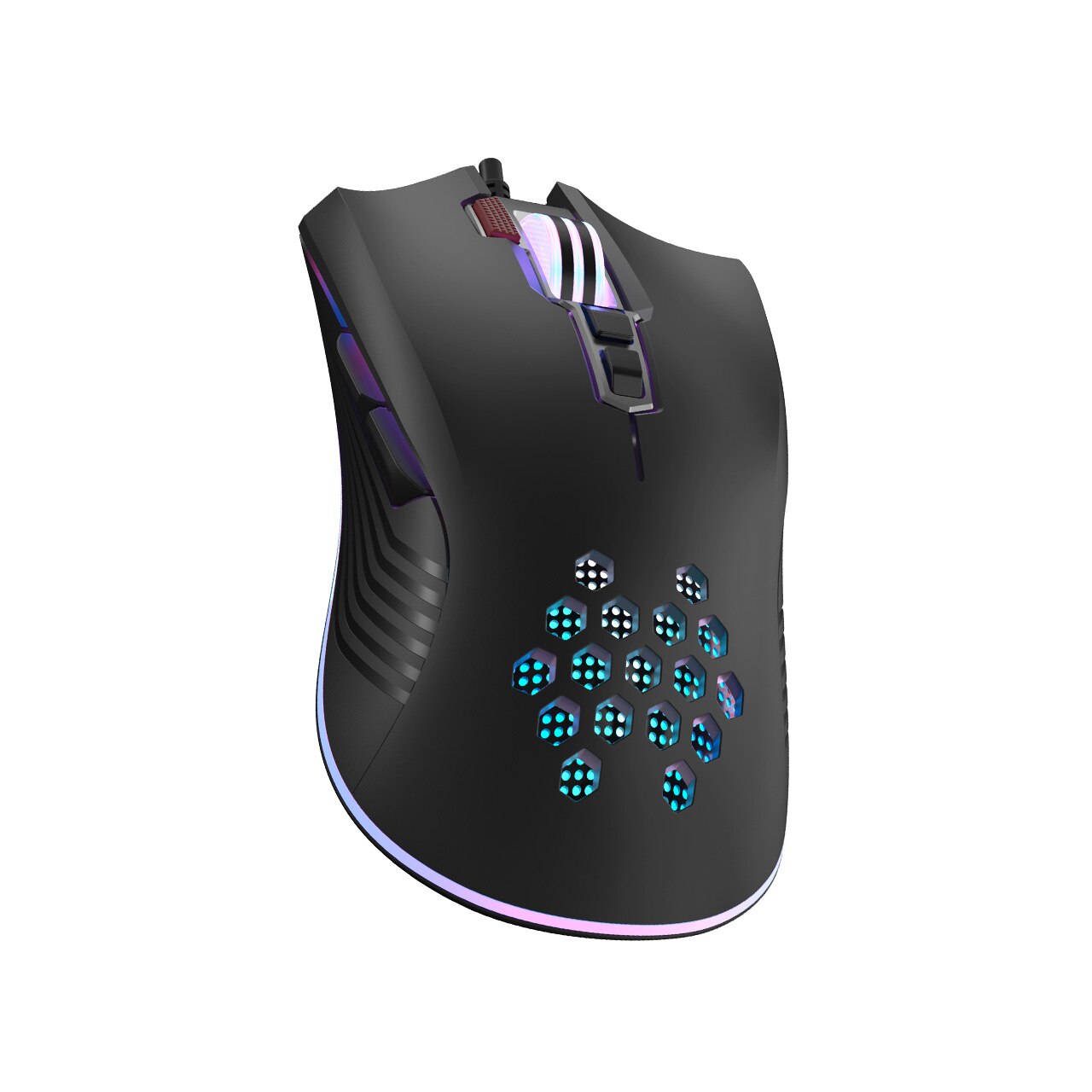 Mouse pentru Gaming XO M3 Wolf, RGB, negru - eMAG.ro