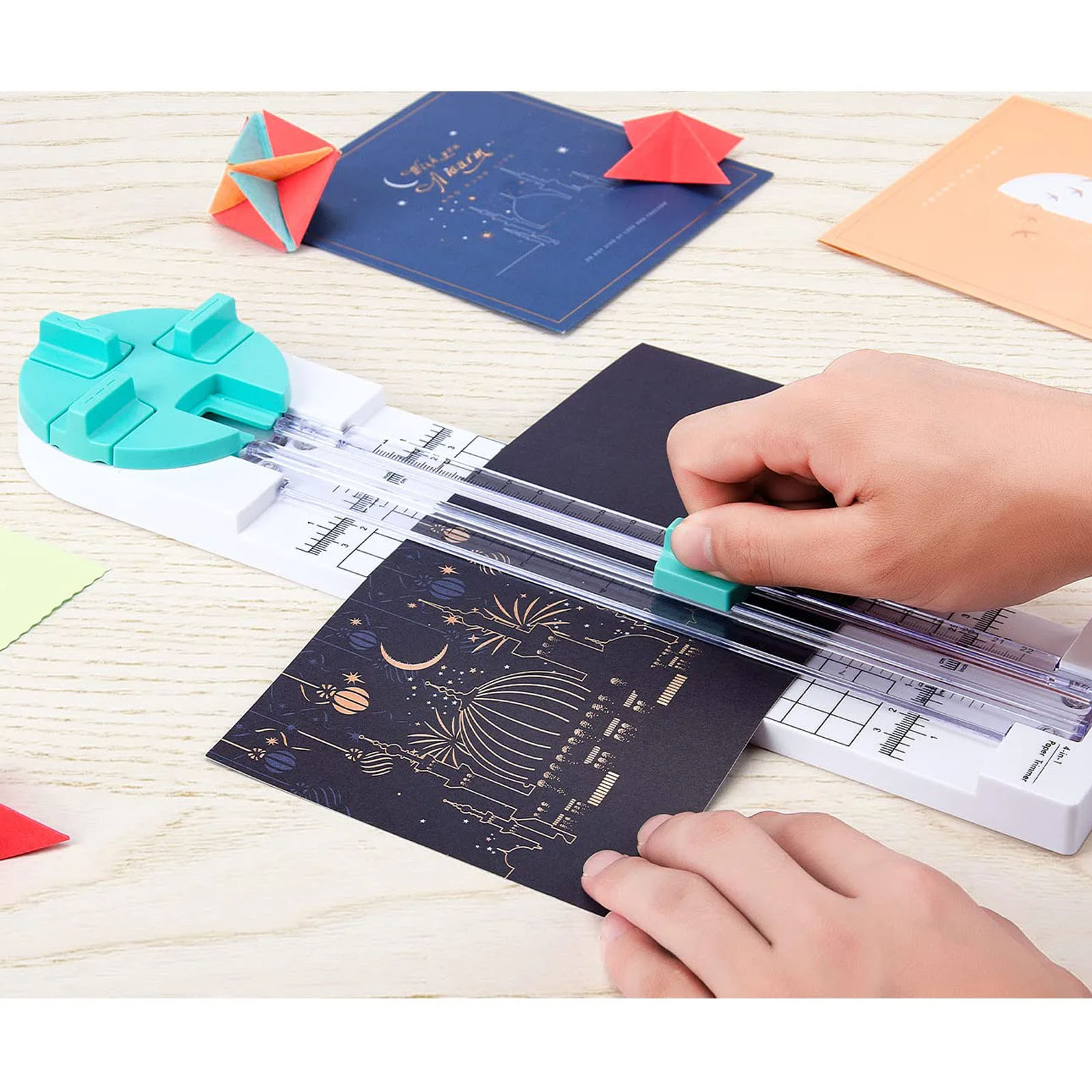 Trimmer pentru hartie, Axroad Mall, 4 tipuri de taieturi ...