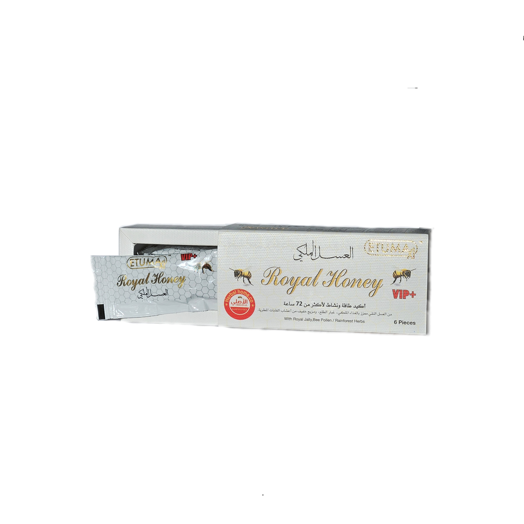 Afrodisiac ROYAL HONEY set 3 x 6 plicuri, pentru El/Ea, Miere ...