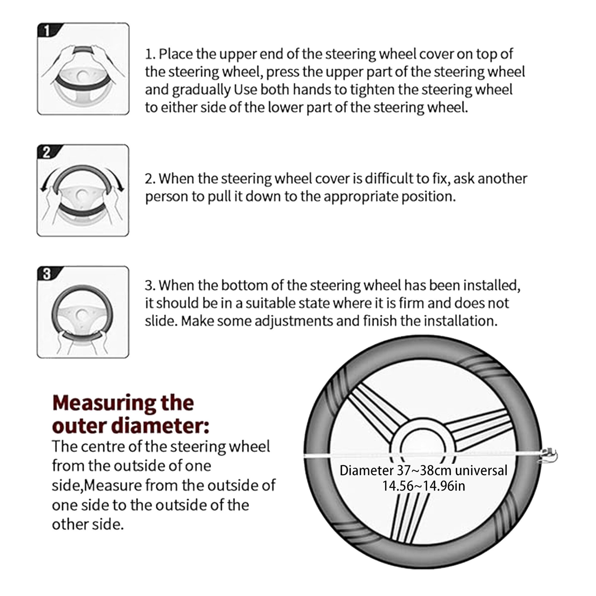Husa Volan, model Fibre de Carbon, Negru cu Albastru - eMAG.ro