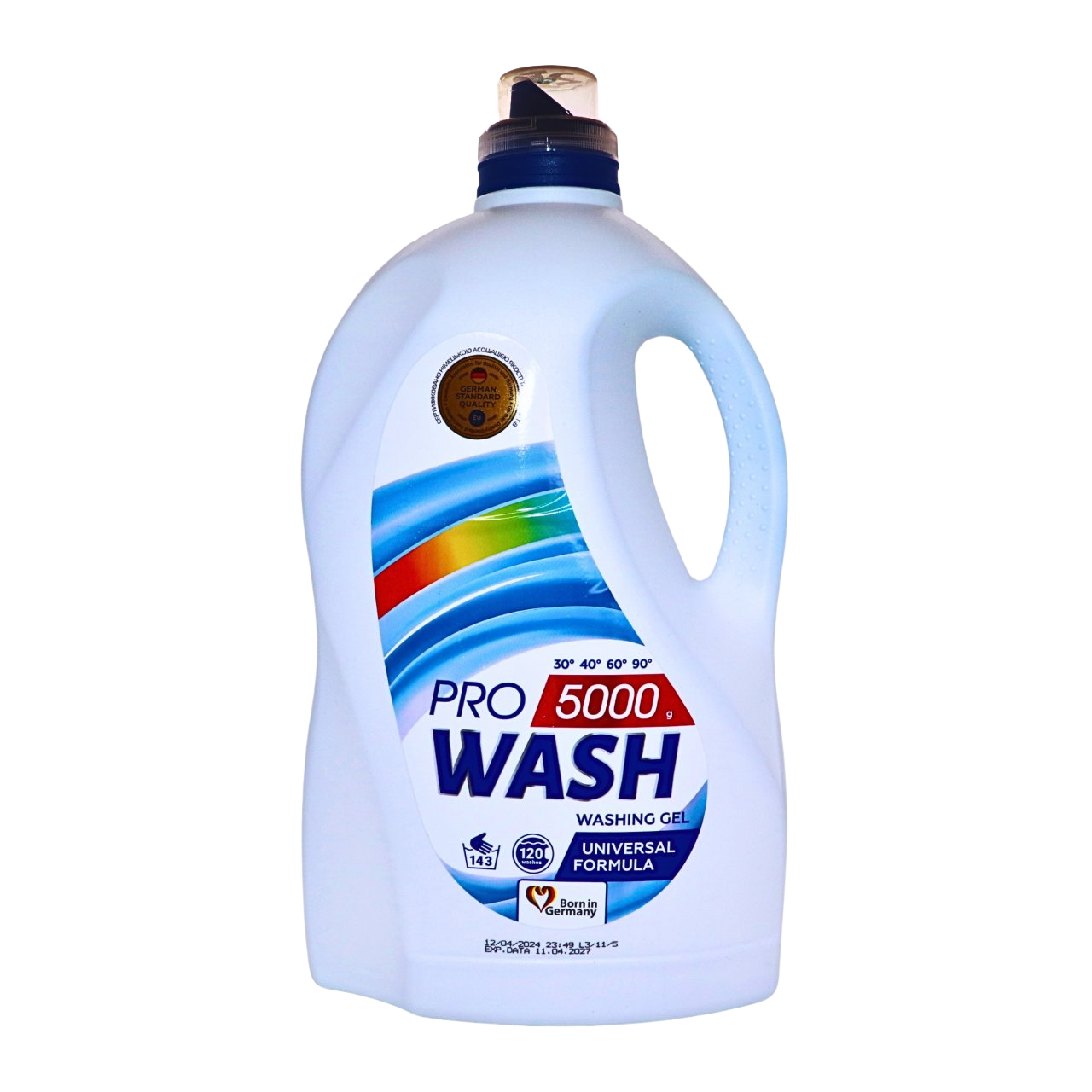 Detergent de rufe lichid Gel Universal Pro Wash 5L - eMAG.ro