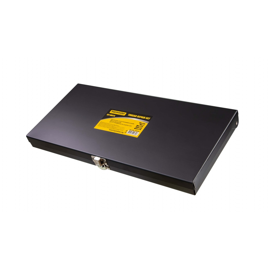 Set reparatie filet M5-M12, 131 buc TOPMASTER - eMAG.ro