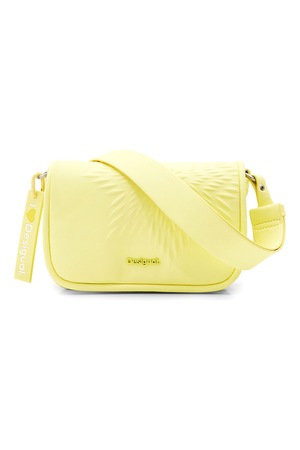 DESIGUAL, Geanta crossbody Aquiles Gales, Galben pai - eMAG.ro