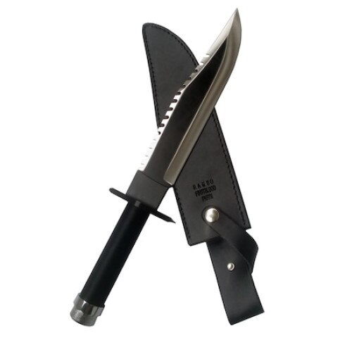 Cutit Militar RAMBO FIRST BLOOD PART II 40 cm, teaca inclusa - eMAG.ro