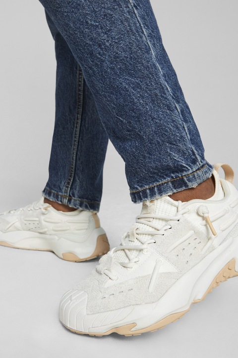 Puma, Спортни обувки Plexus Sand, Бял, 8 - eMAG.bg